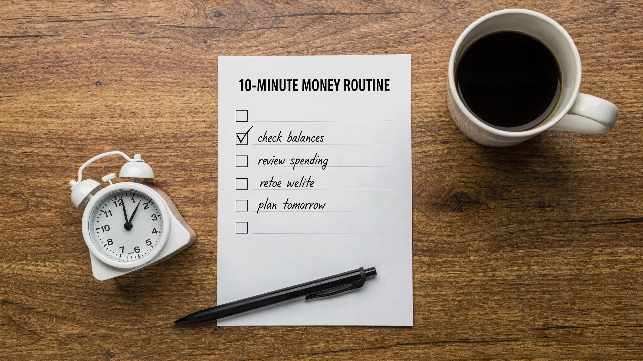 Manage Personal Finances Daily: A 10-Minute Routine - MoneyTalk ...